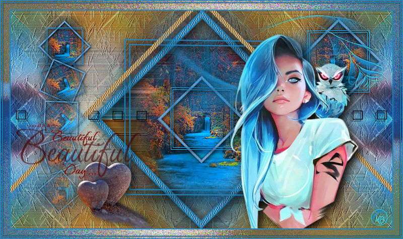 Les 228 It's a Beautiful Day - PSP Lessen van Lydia